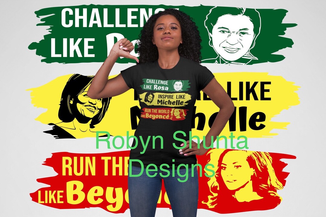 Challenge Like Rosa Parks Black History Inspired T-shirt - Etsy