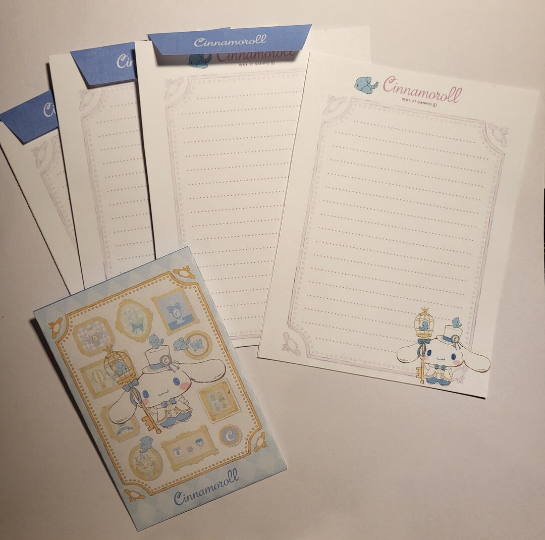 Cinnamoroll Letter Set - Etsy