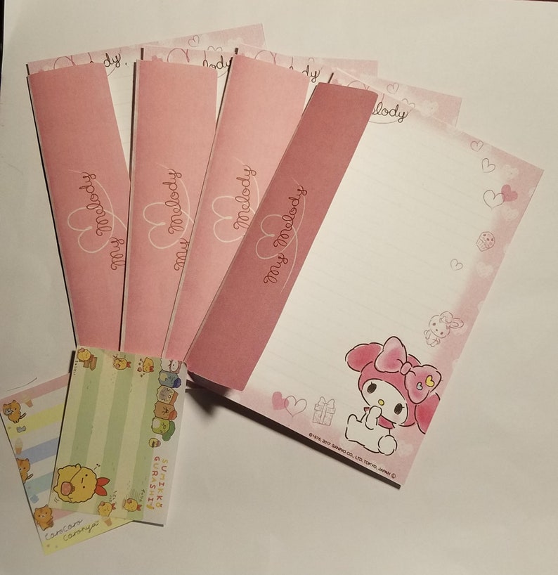 My Melody Letter Set - Etsy