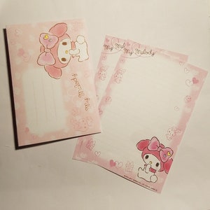 My Melody Letter Set - Etsy