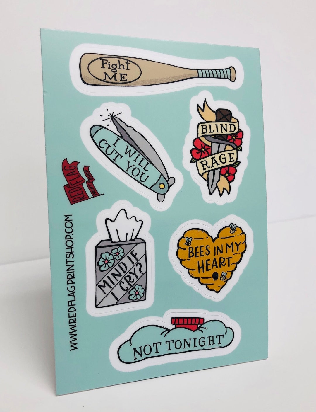 Feelings Sticker Sheet - Etsy