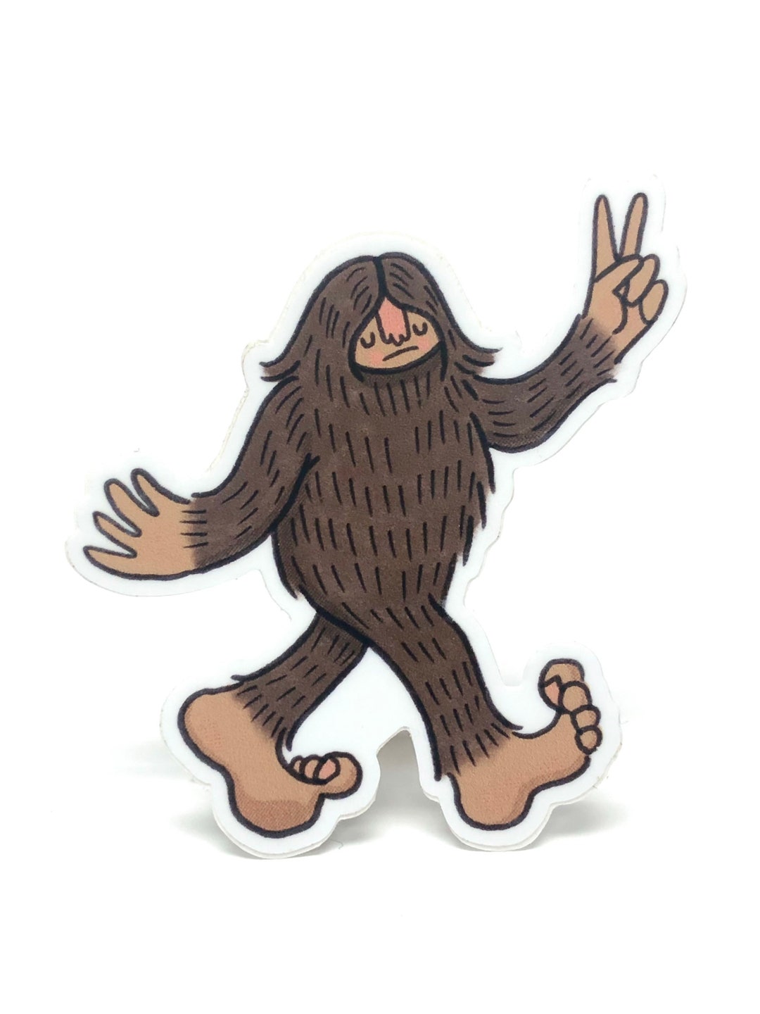 Sasquatch Bigfoot Sticker - Etsy