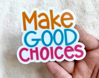 Make Good Choices | Etsy