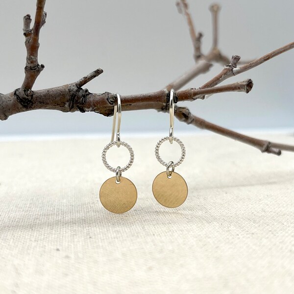 Dangle Coin Earrings - Etsy