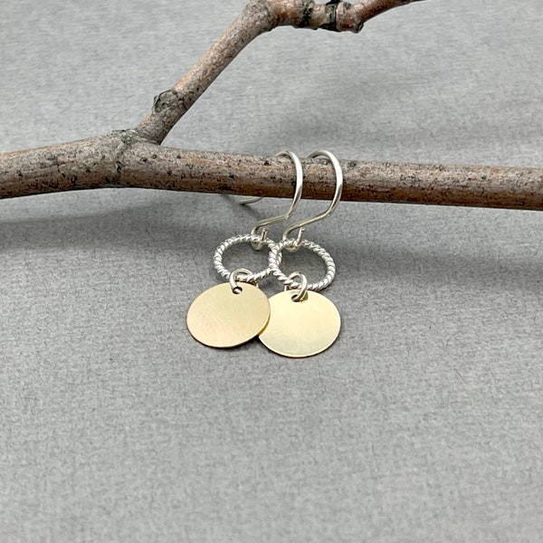 Dangle Coin Earrings - Etsy