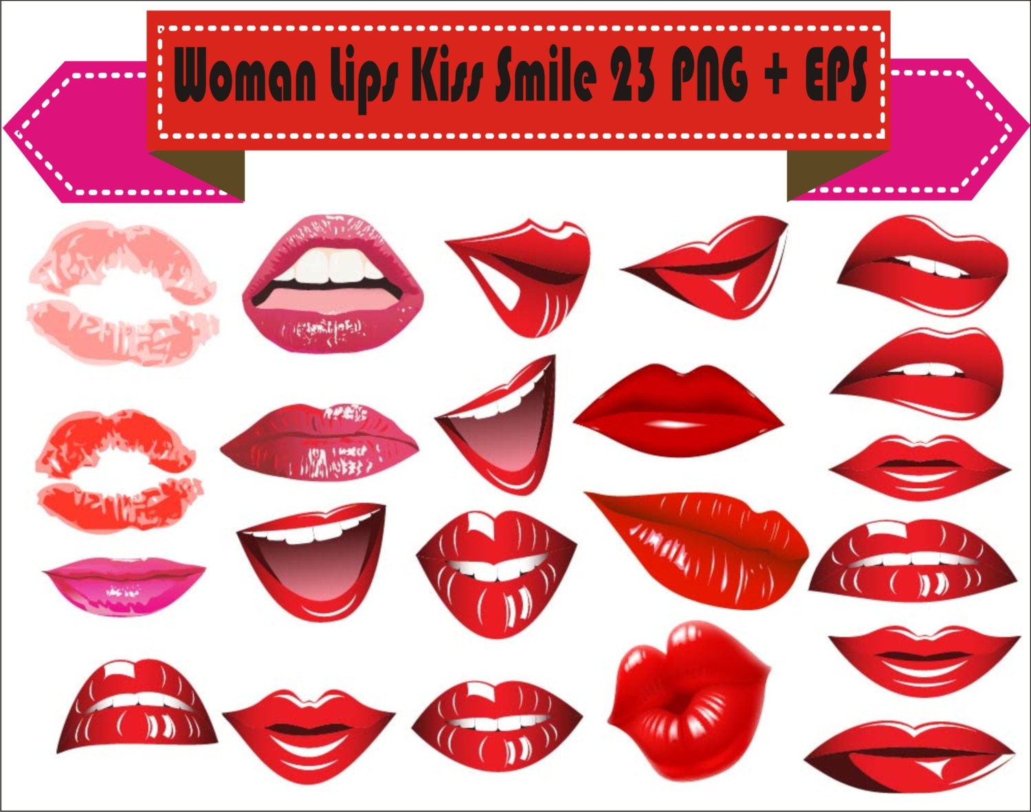 Smile Lips Clipart
