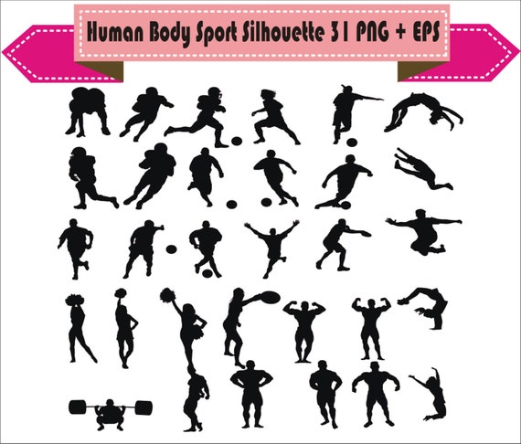 Human Body Sport American Football Rugby Cheerleader | Etsy