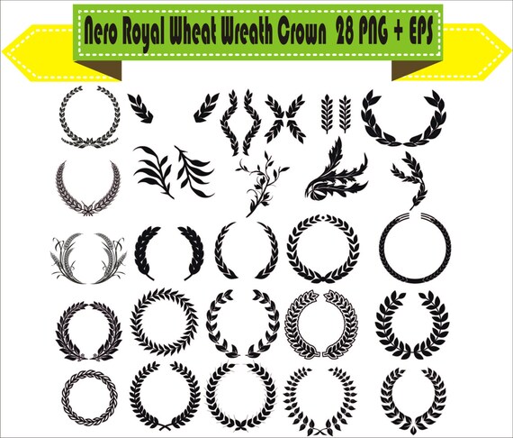 Wheat Crown Vector Png