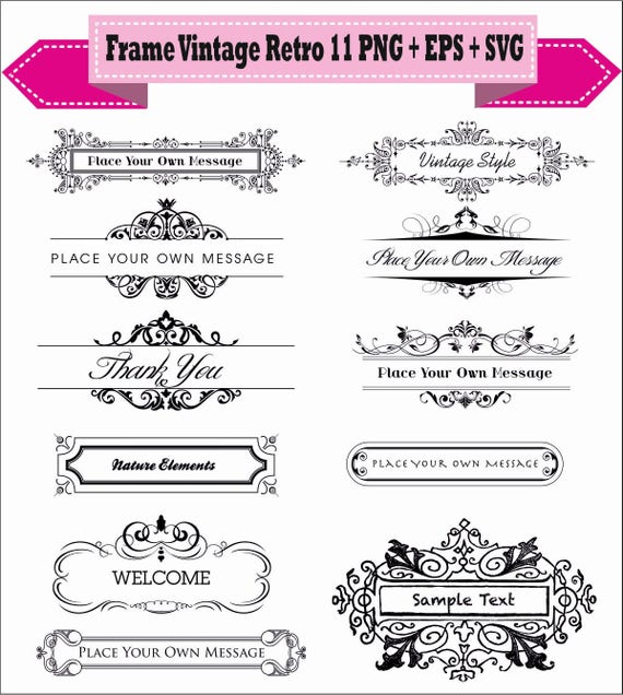 Renaissance Borders Clip Art