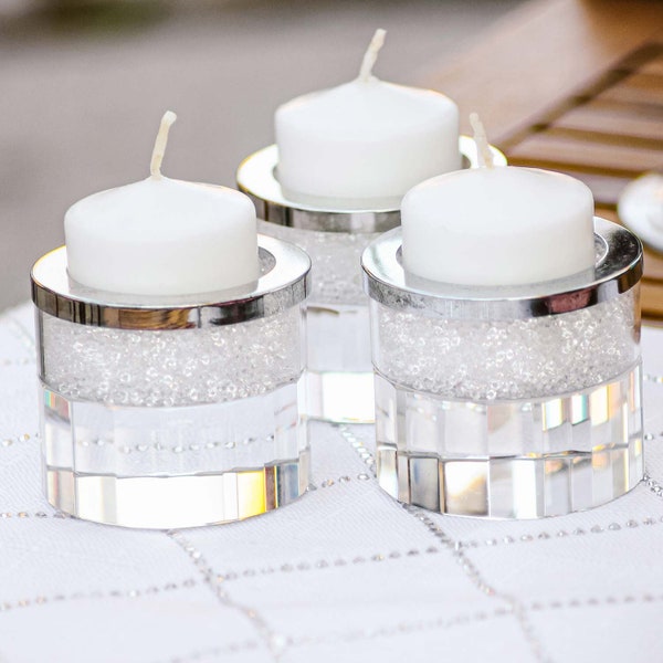 Rhinestone Candle - Etsy