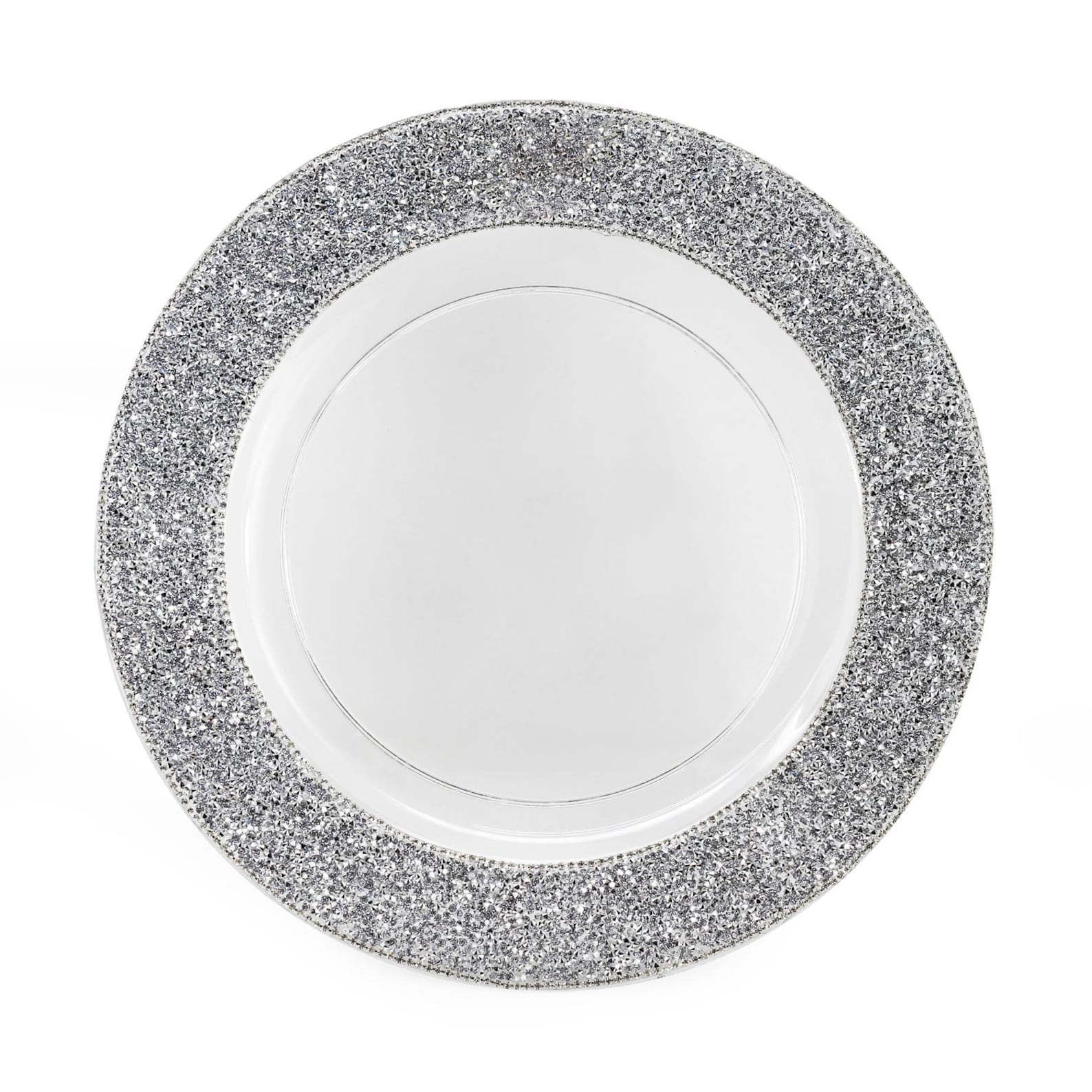 Sparkles Home Luminous Rhinestone Charger Plate | Etsy