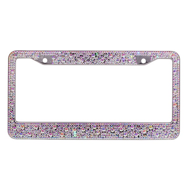 Rhinestone License Plate Frame - Etsy