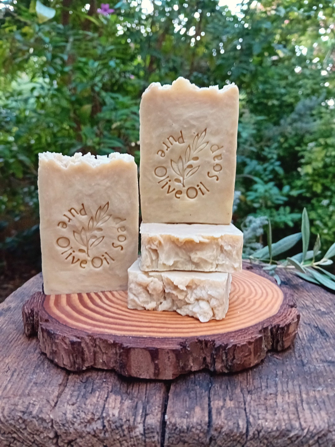 10 Olive Oil Soap Bars, Sensitive Skin Soap, Moisturizing Soap ...