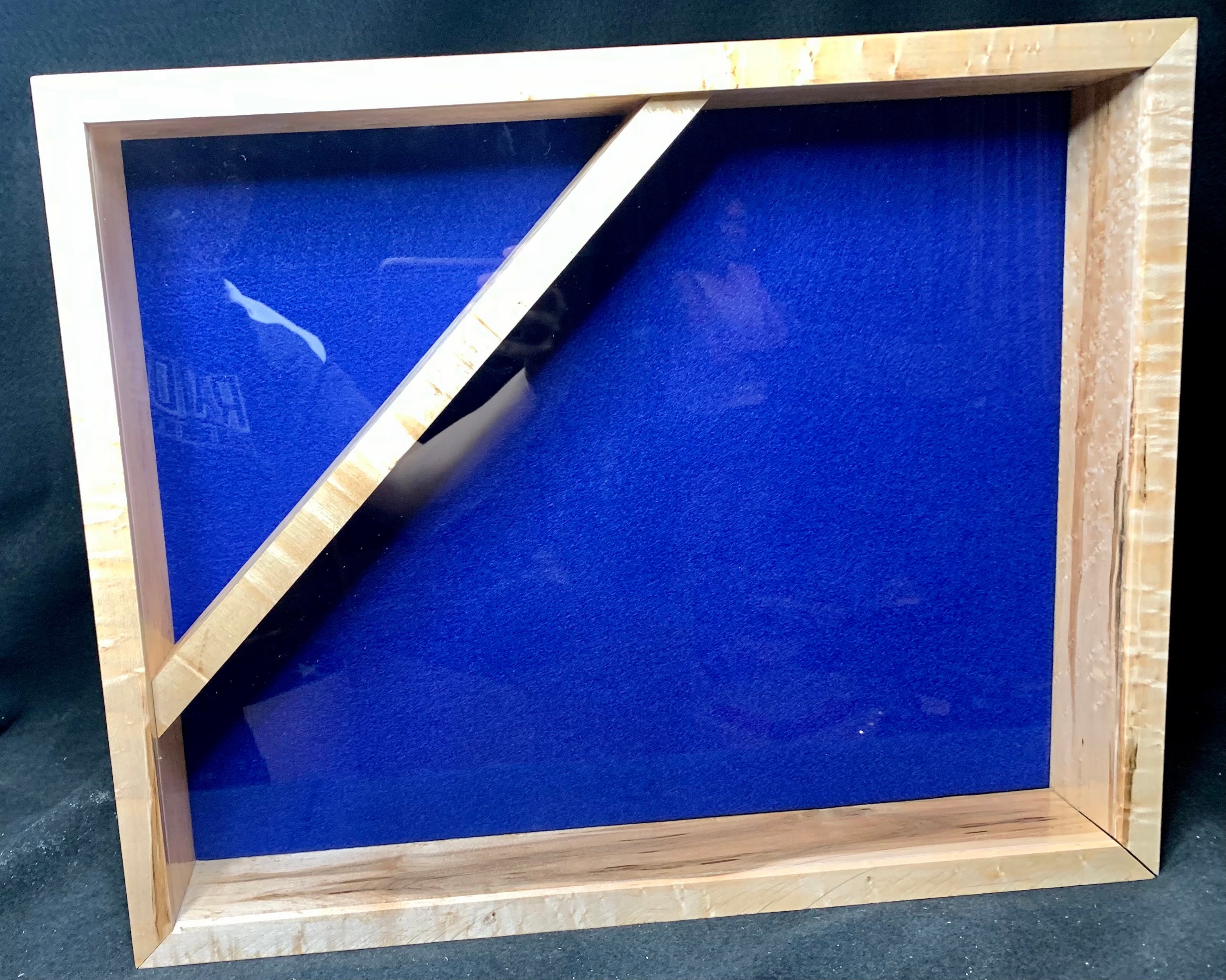 Shadow Box With Flag in Corner 2-day - Etsy