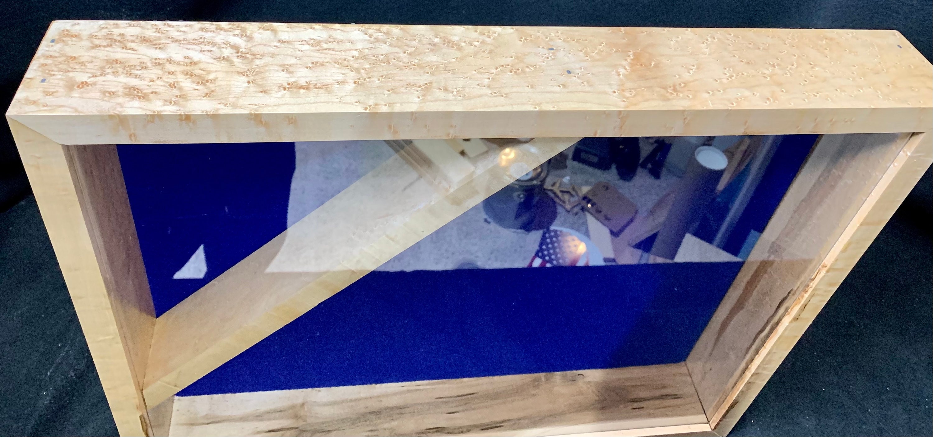 Shadow Box With Flag in Corner 2-day - Etsy