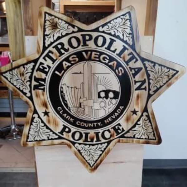 Police Retirement Shadow Box - Etsy