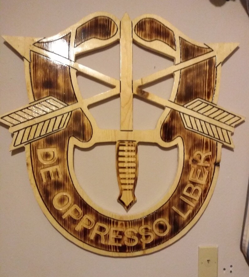 Special Forces Green Beret Shadow Box - Etsy