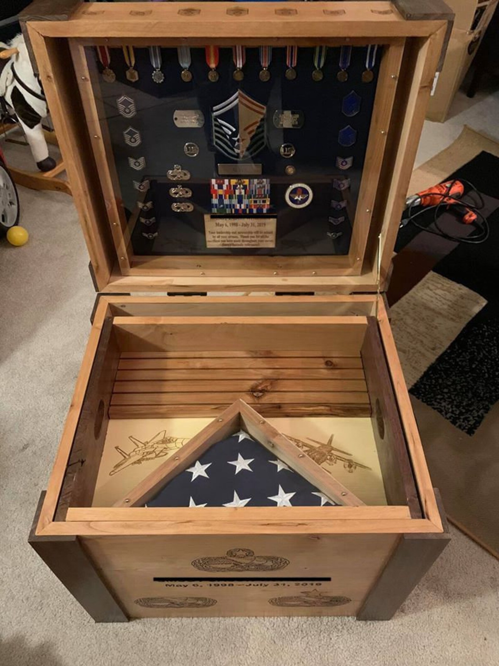 The Alder Retirement Chest | Etsy