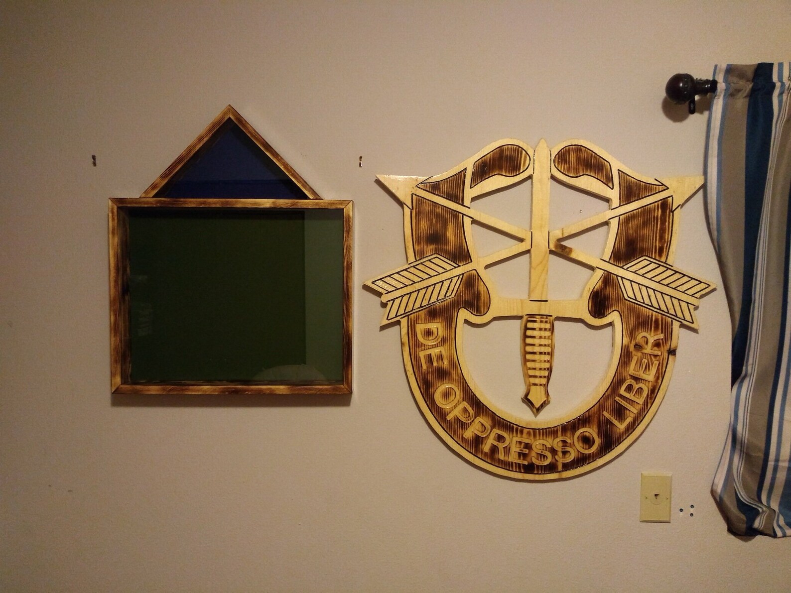 Special Forces Green Beret Shadow Box - Etsy