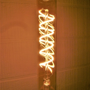 Light Bulbs - T30 LED "spiral Tube" Antique Style Light Bulbs - Etsy