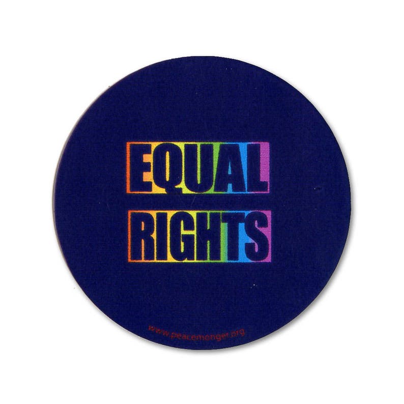 CM015 Equal Rights Equal Symbol Color Mini Sticker OR Etsy CM015 Equal Rights Equal Symbol Color Mini Sticker OR Etsy