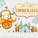 Lumberjack Clipart Watercolor Woodland Clipart Camping - Etsy