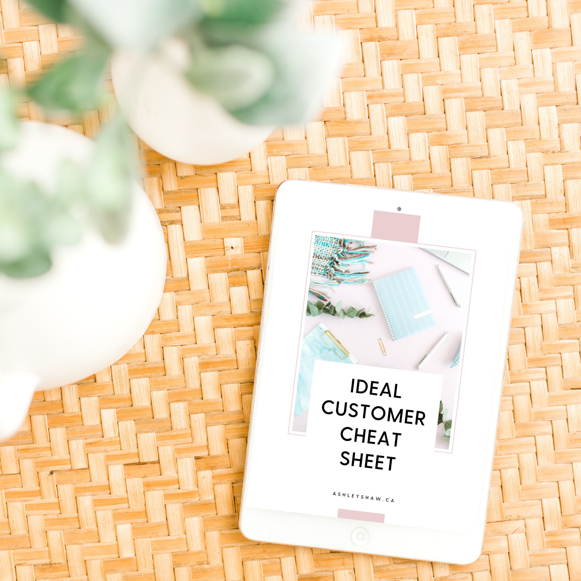 Ideal Customer Cheat Sheet - Etsy