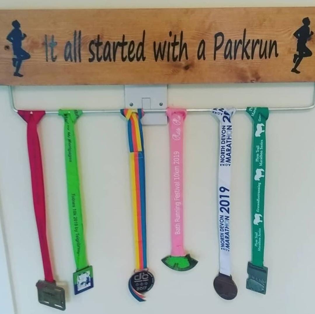 Parkrun Medal Display Hanger by GB Medal Boards 70cm Width - Etsy