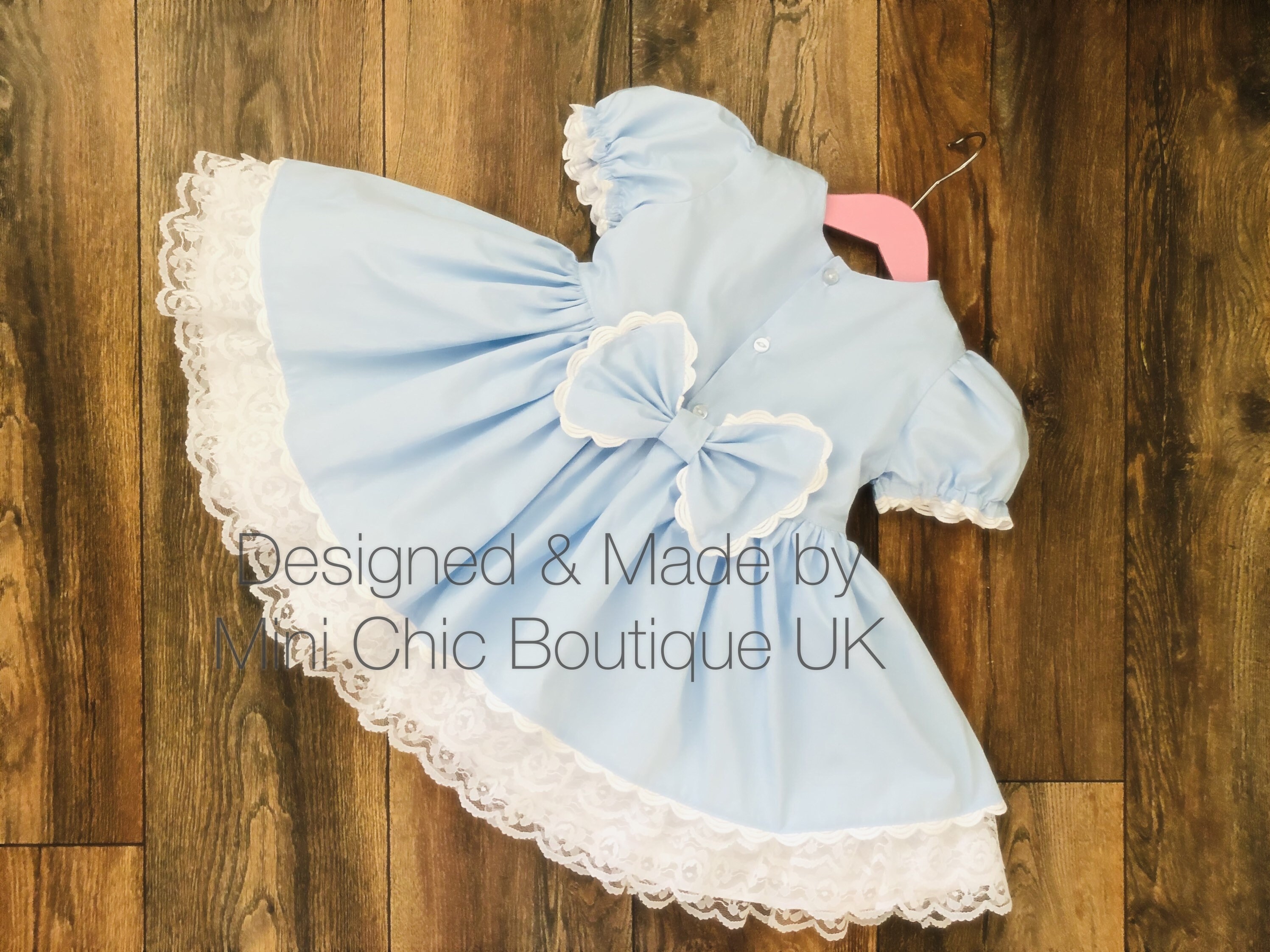 Mr Rabbit Dress. Baby blue lace frills dress. Birthday. | Etsy