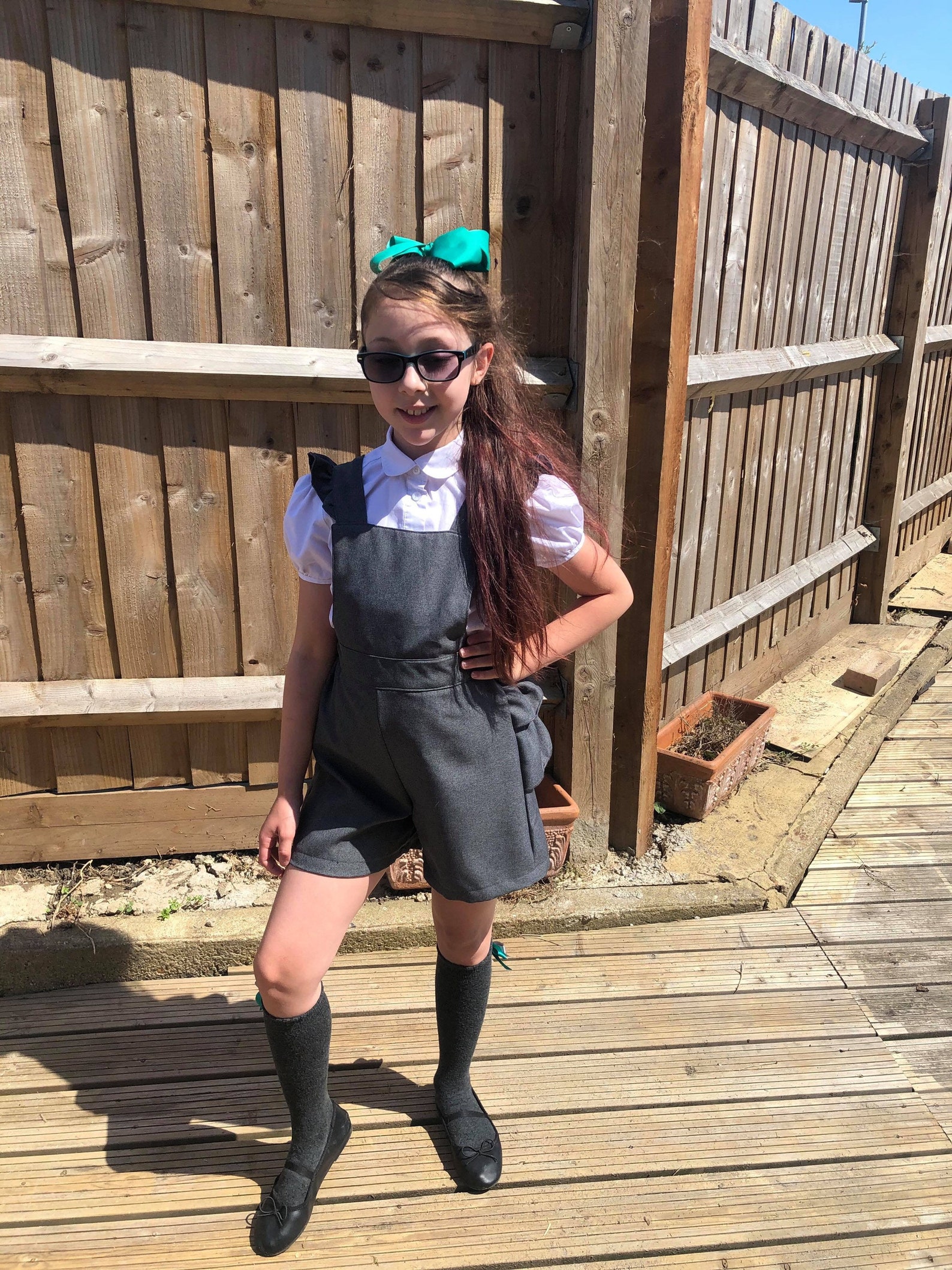 Hand Made School Uniform UK Short Dungarees With or Without - Etsy UK