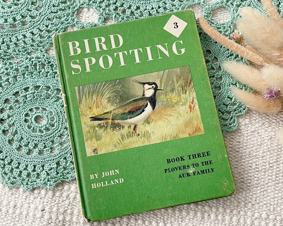 Vintage Book - Bird Spotting Book 3 - Plovers to the Auk Family ...