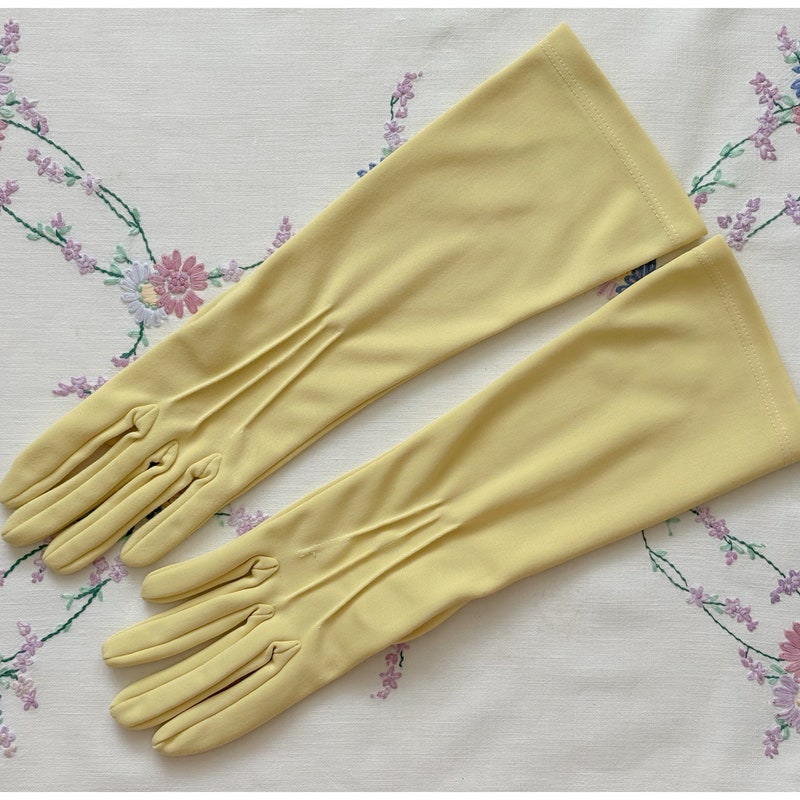 Yellow Gloves - Etsy