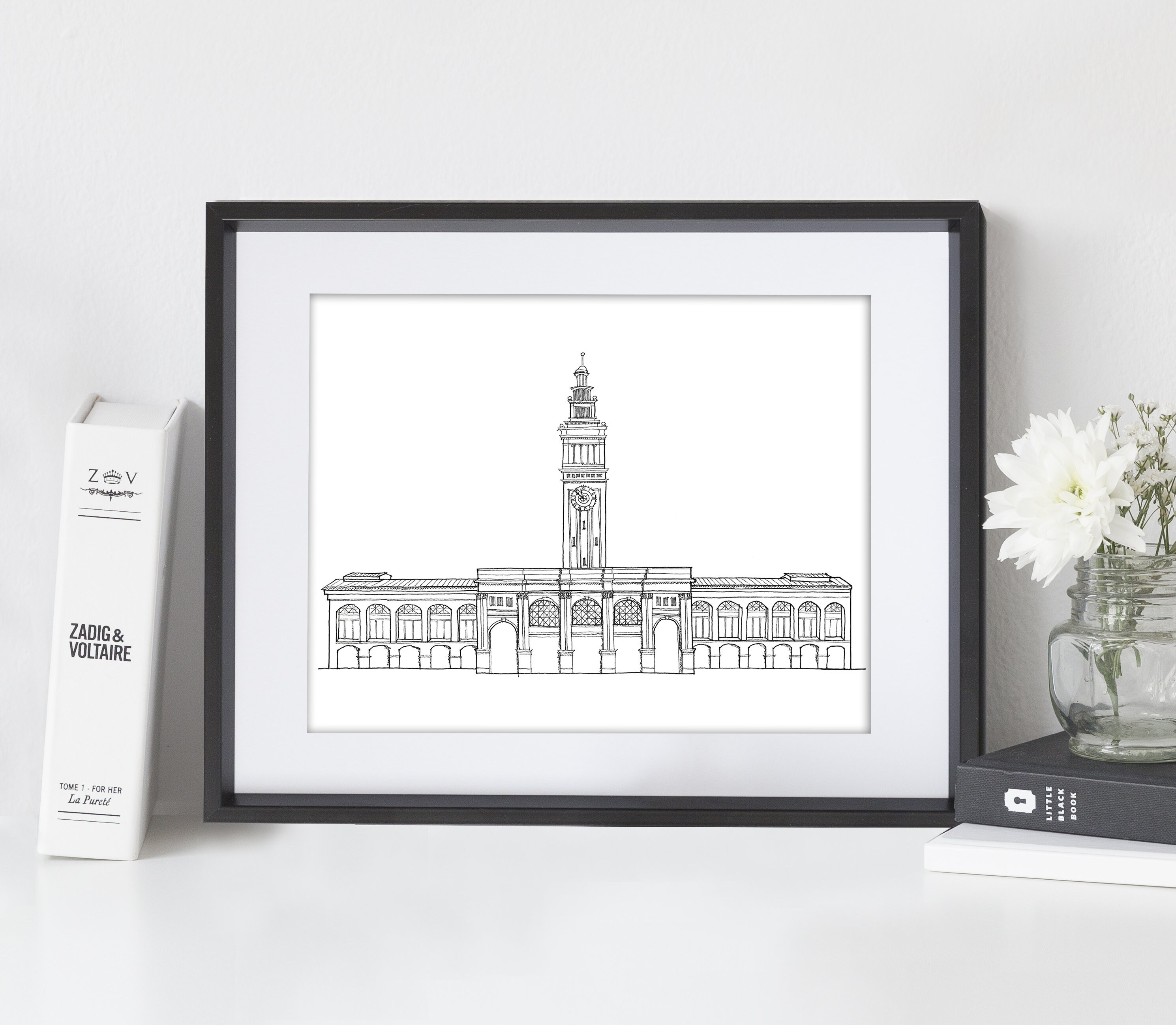 Ferry Building San Francisco Wall Art / Home Decor / San Francisco Art ...