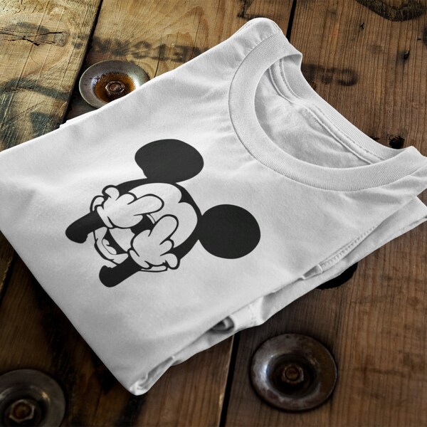 Middle finger mickey mouse - Etsy Österreich
