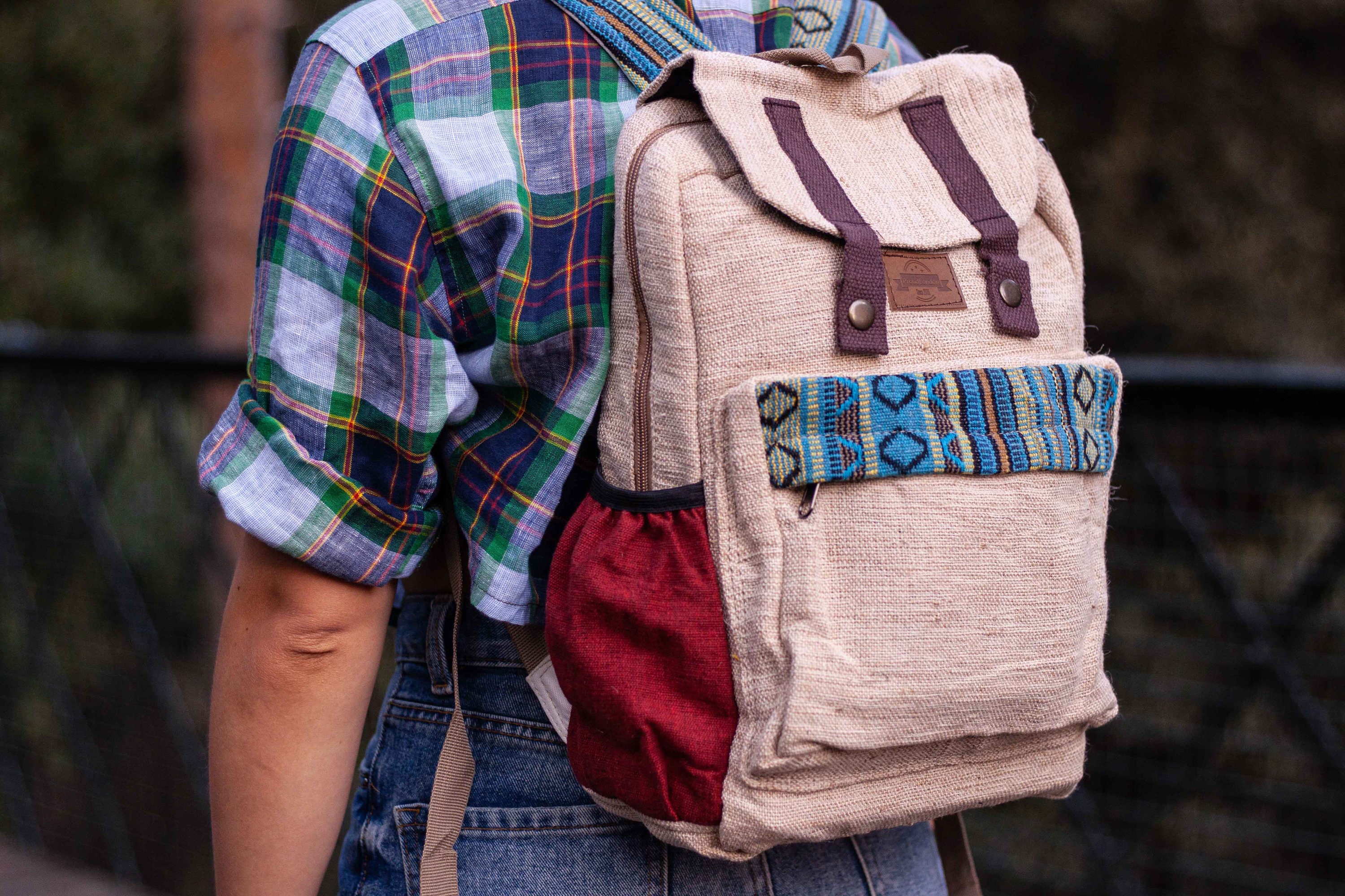 Rucksack || Hemp || Sustainable Vegan Line || Handmade - BPN4 - Etsy UK