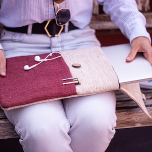 Hemp Laptop Case Bag || Fits up to 13" || Sustainable Organic Line ...