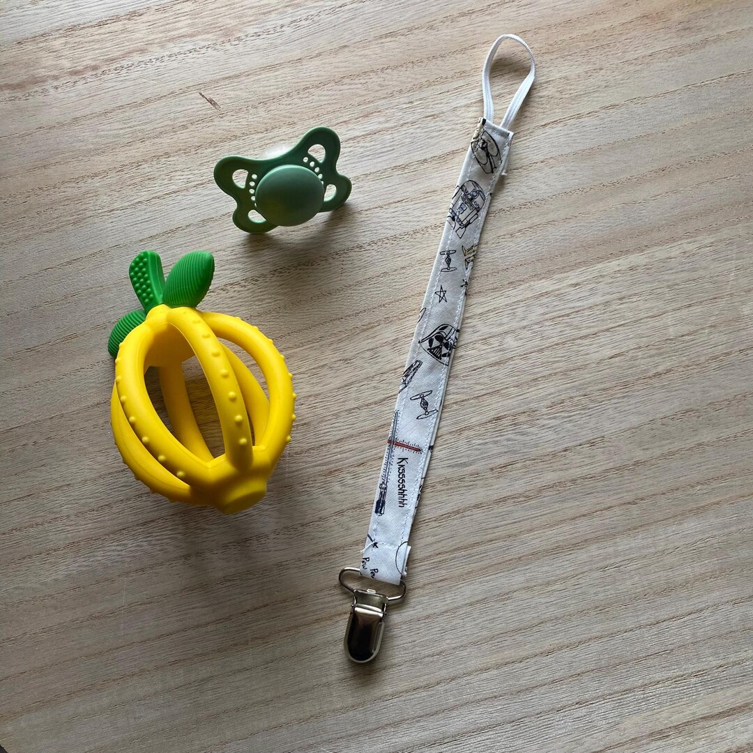 Handmade Star Wars Droids Pacifier Clips - Etsy