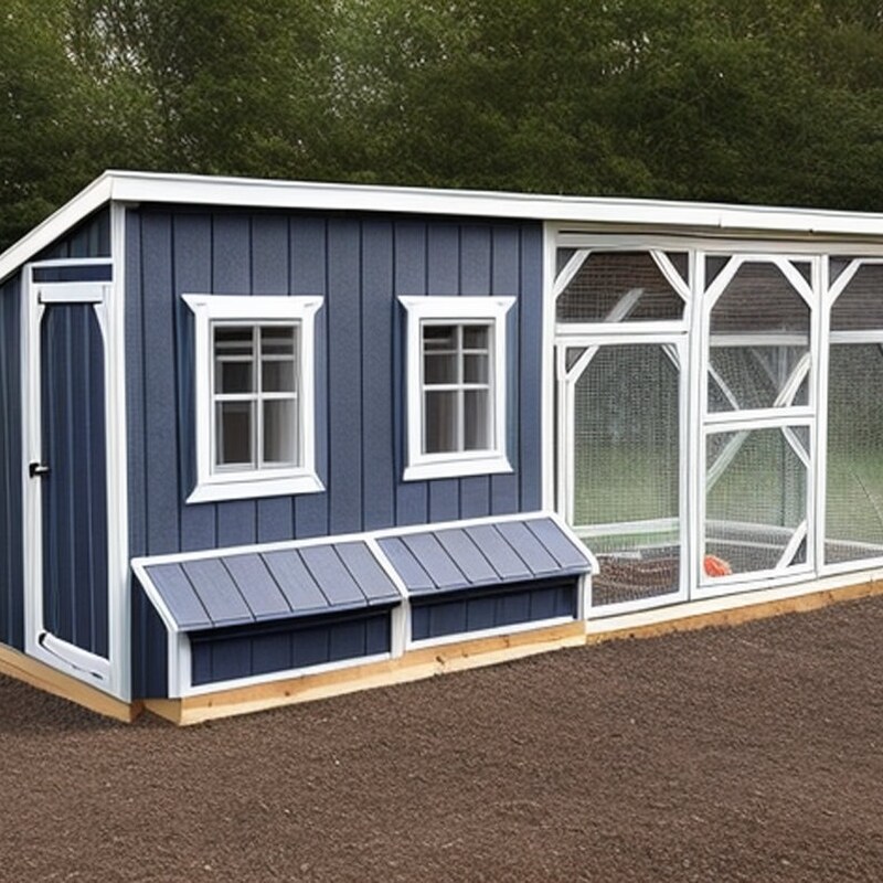 Chicken Coop Plans 20 Chickens - Etsy