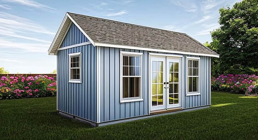 She Shed Plans 10x20 - PDF Download - Etsy
