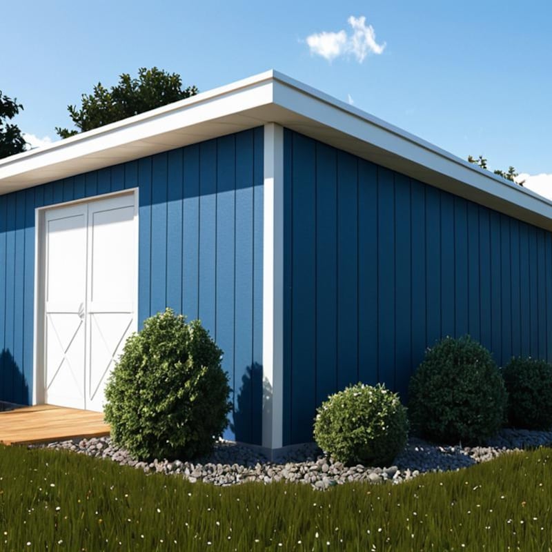 Sloped Roof Shed Plans - Etsy