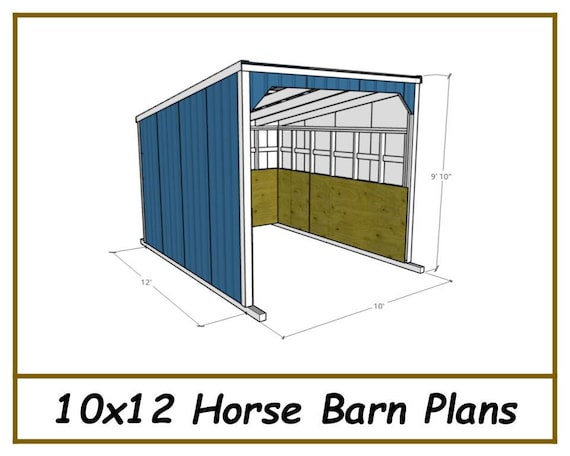 Planos De Establos Para Caballos Construcción De Establo Para Ganado
