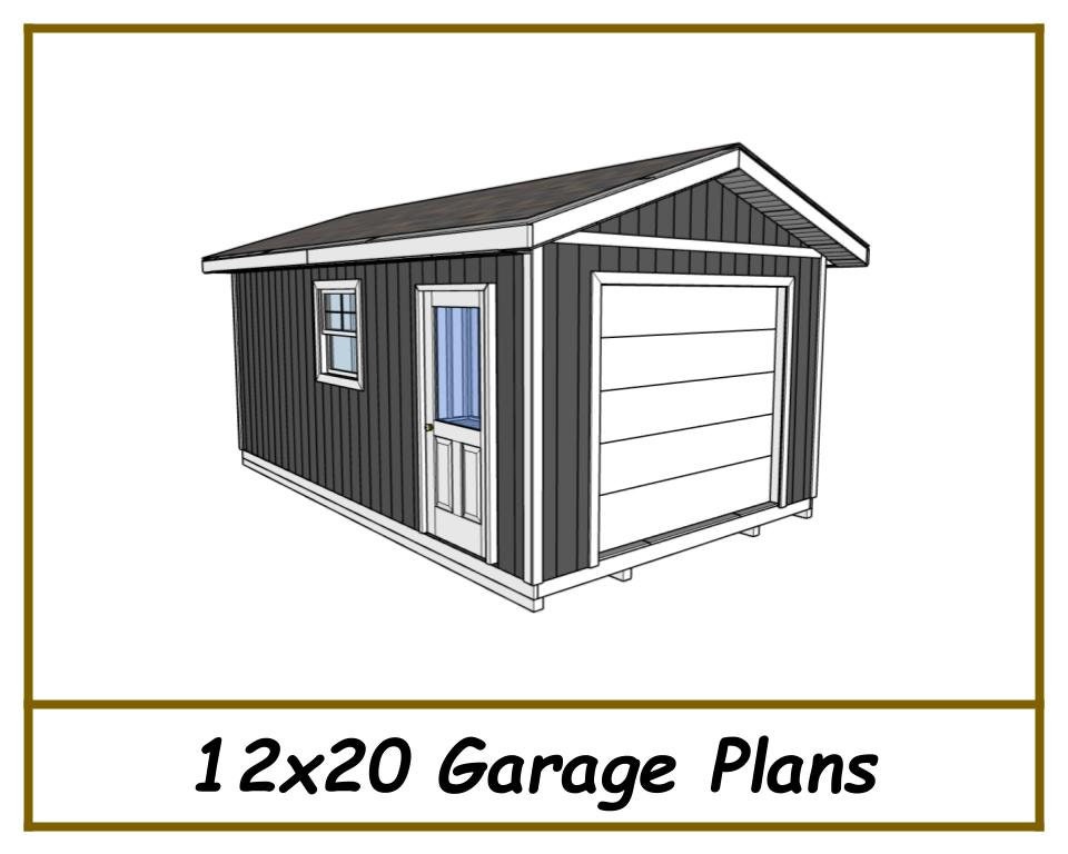 Shed Plans 12x20