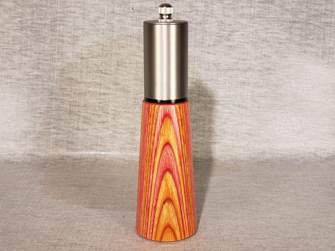 Handmade 2-in-1 Spectraply Salt Shaker and Pepper Mill Combo (P124) - Etsy