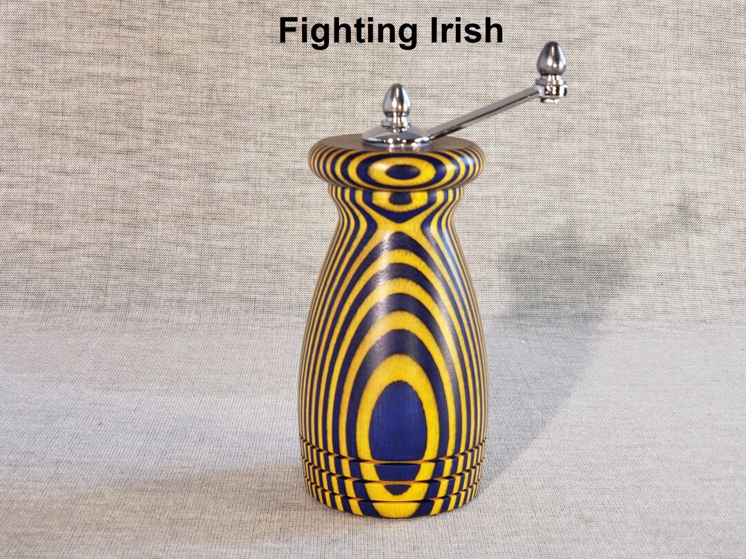 Spectraply FIGHTING IRISH Salt or Pepper Grinder, 4-1/2" Tall (g_40c ...