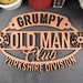 Grumpy Old Man Sign Yorkshire. Ideal Gift for Dads Who Are - Etsy UK