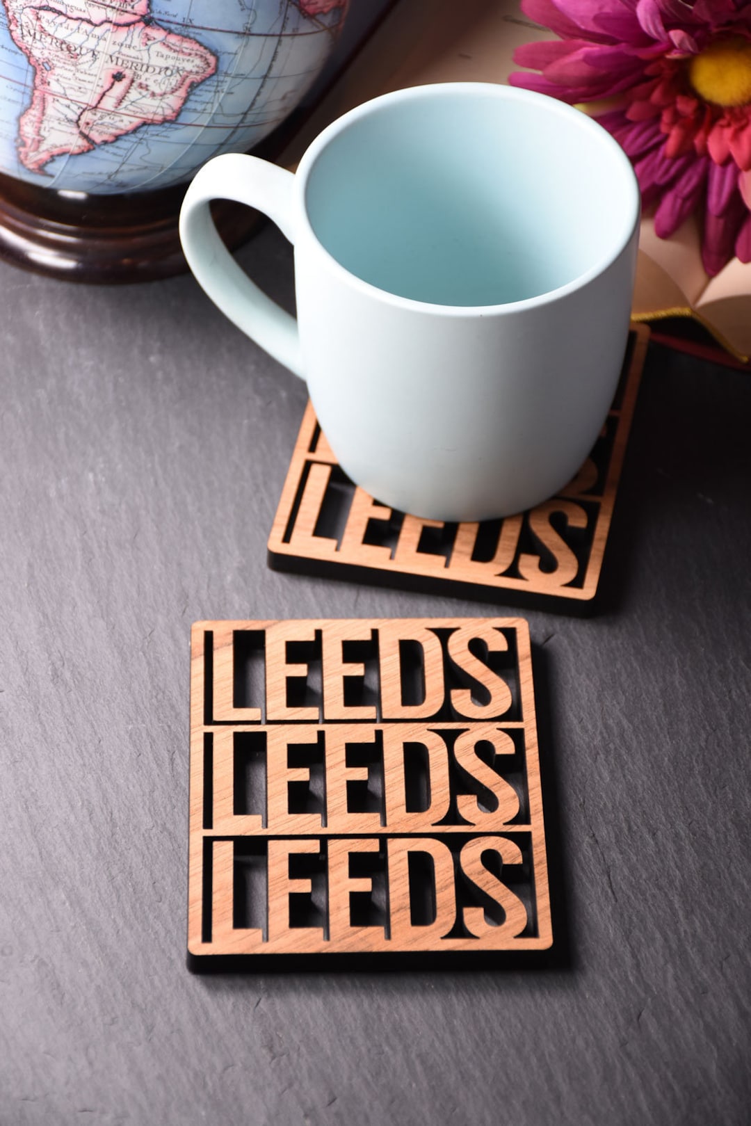 X1 Individual Leeds Leeds Leeds Coaster - ALAW Leeds Football Gift ...
