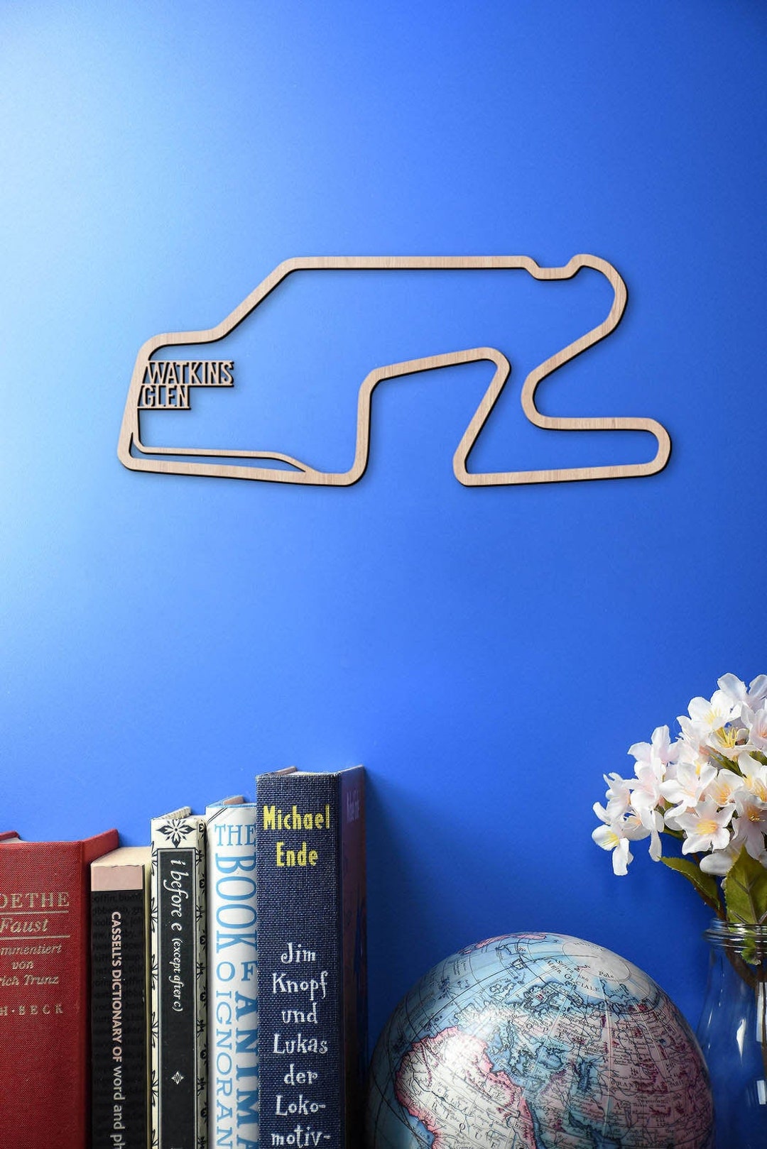Watkins Glen Race Circuit - Watkins Glen Circuit Wall Art. Perfect for ...