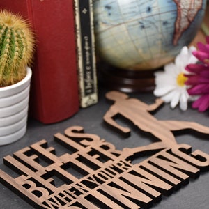 Male or Female Runner Plaque. Life is Better When You're Running ...