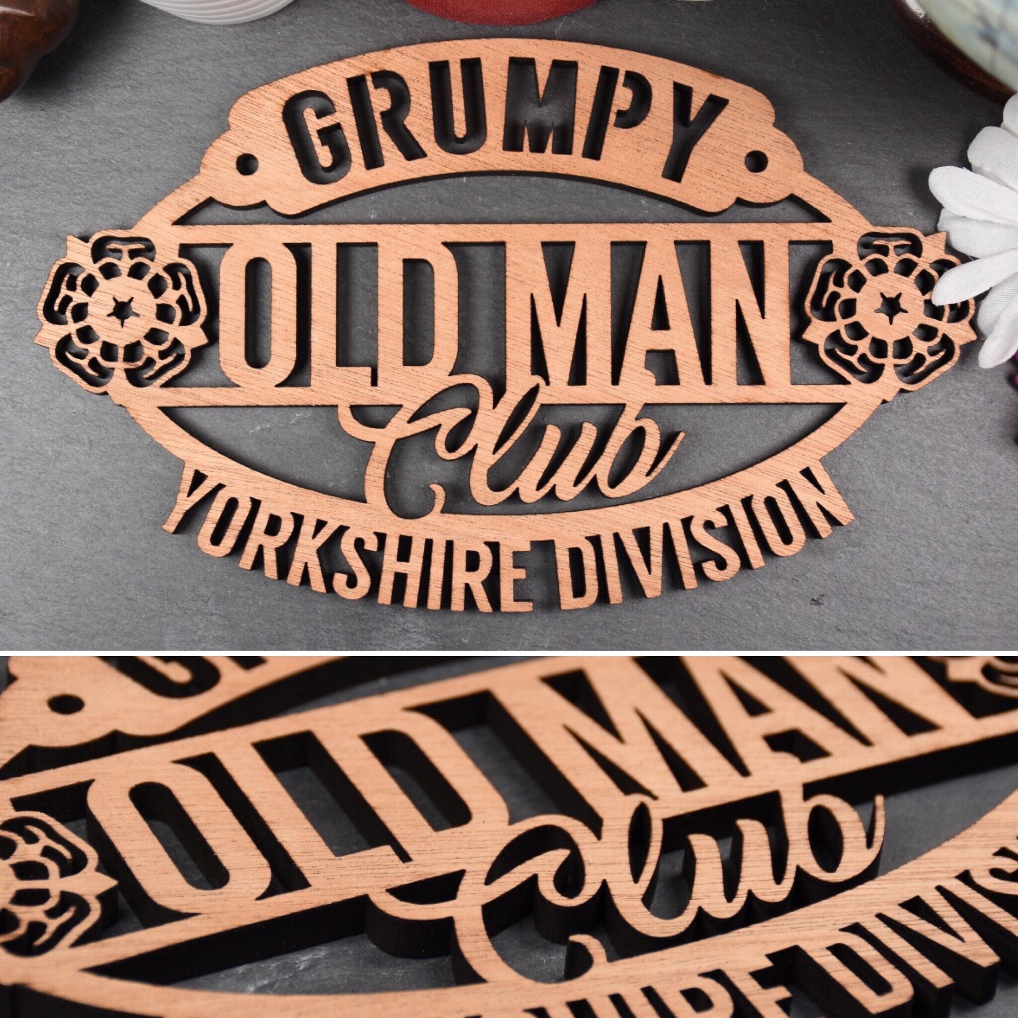 Grumpy Old Man Sign Yorkshire. Ideal Gift for Dads Who Are - Etsy UK