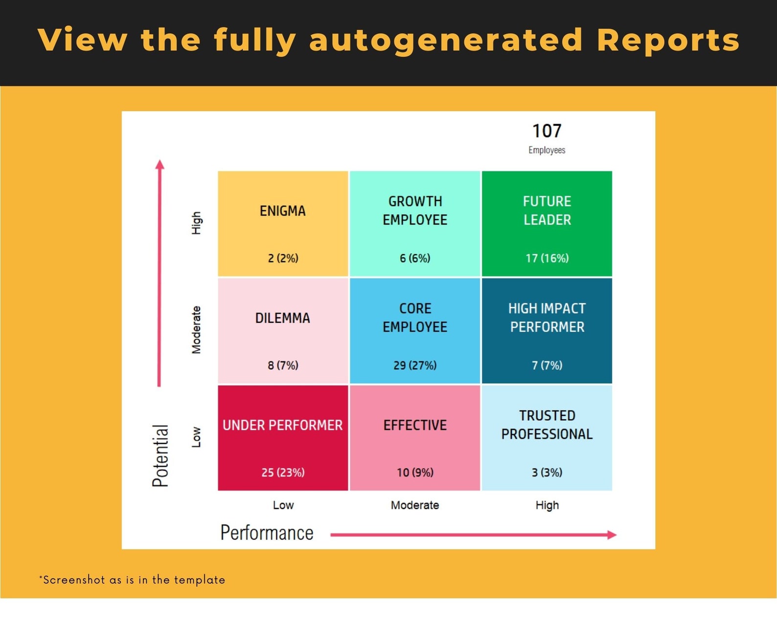 9 BOX Grid Excel Template for Talent Management - Etsy Canada